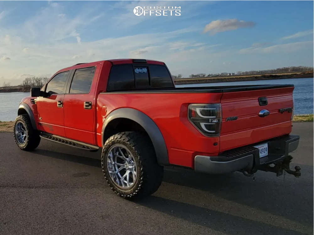 2013 Ford F-150 with 22x12 -44 Hostile H113 and 37/13.5R22 Toyo Tires ...