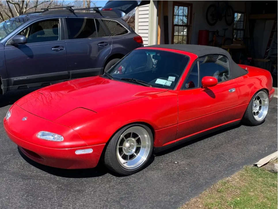 1990 Mazda Miata with 15x8 10 Rota Shakotan and 195/45R15 Toyo Tires ...
