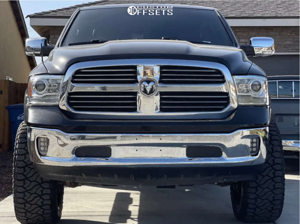 2016 Ram 1500 with 24x12 -44 Axe Offroad AX1.2 and 37/13.5R24 Venom ...