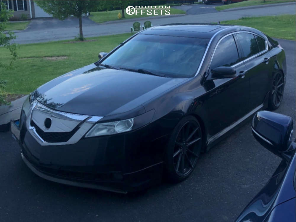 2010 Acura TL with 20x9 30 TSW Bathurst and 245/35R20 General G-max As ...