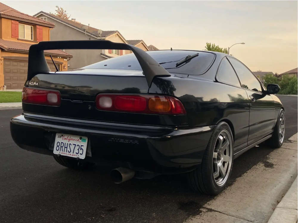 1997 Acura Integra with 17x8 35 AVID1 Av6 and 225/45R17 Hankook Ventus ...