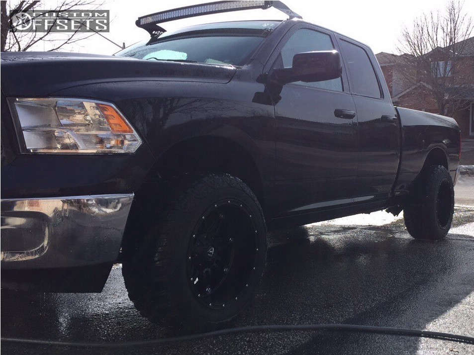 2015 Ram 1500 with 20x12 -44 Fuel Hostage and 33/12.5R20 Antares Deep ...