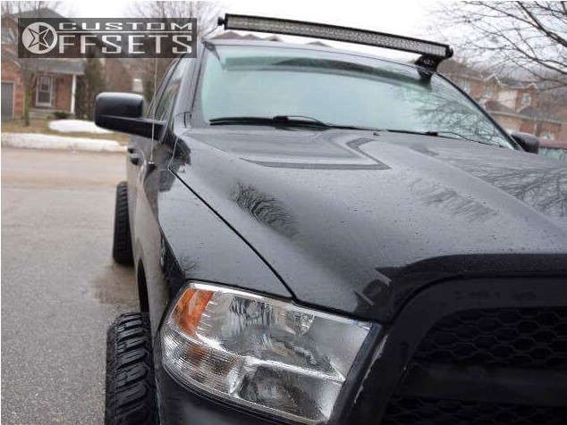 2015 Ram 1500 with 20x12 -44 Fuel Hostage and 33/12.5R20 Antares Deep ...