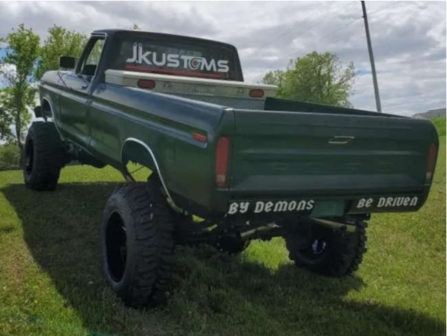1977 Ford F350 with 20x12 -51 ARKON OFF-ROAD Lincoln and 39/13.5R20 ...