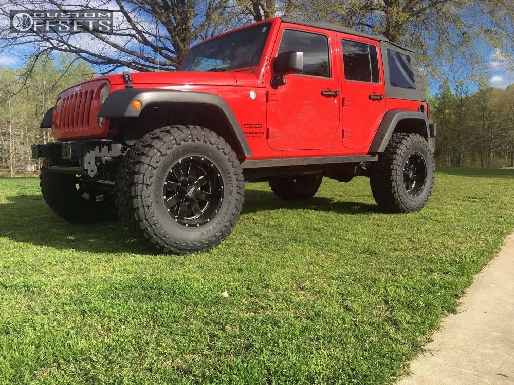 2015 Jeep Wrangler with 18x10 -24 Moto Metal MO962 and 37/13.5R18 Toyo ...