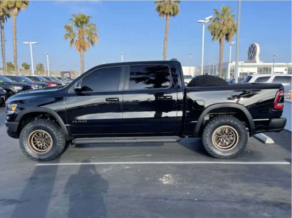 2022 Ram 1500 with 18x9 -12 Fuel Clash and 35/12.5R18 Nitto Recon ...
