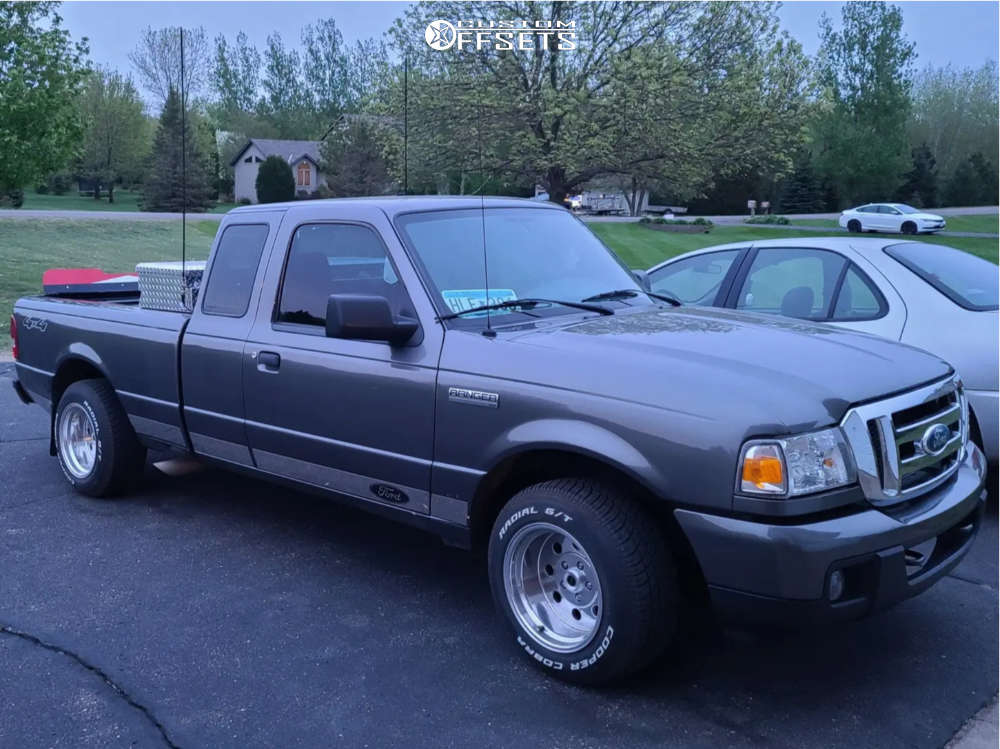 2006 Ford Ranger with 15x10 -25 Vision Street Lite and 235/60R15 Cooper ...