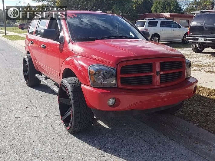 2005 Dodge Durango with 26x12 -45 Tuff T12 and 305/30R26 Fullway Hs288 ...
