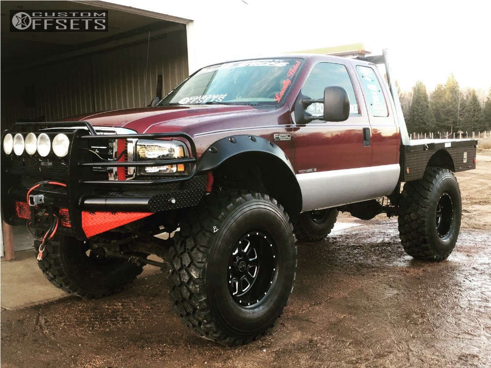 2000 Ford F-250 Super Duty with 20x12 -44 Moto Metal Mo972 and 395 ...