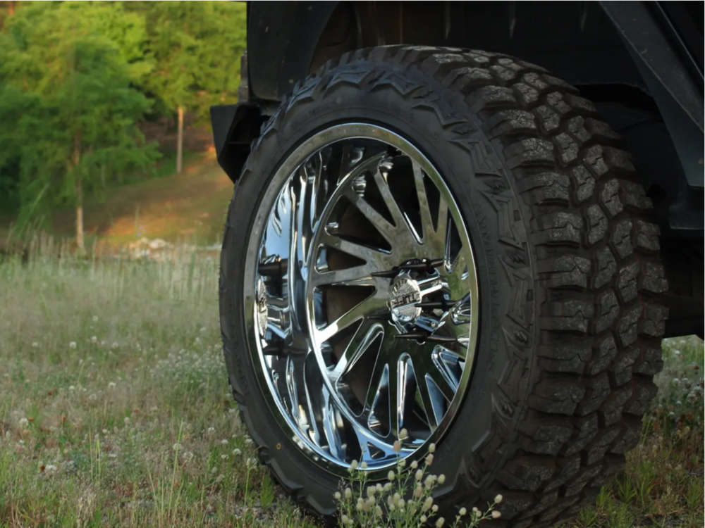 2012 Jeep Wrangler with 22x12 -44 Tuff T2a and 35/12.5R22 Americus ...