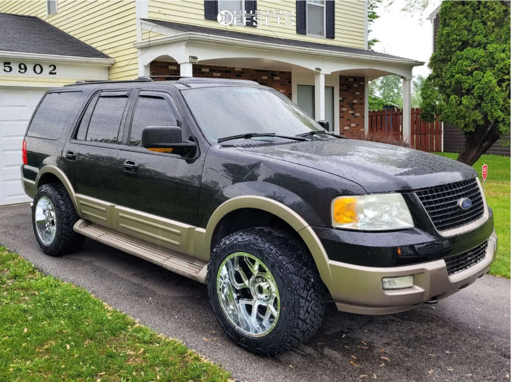 2004 Ford Expedition with 20x12 -51 Vision Sliver and 33/12.5R20 Venom ...