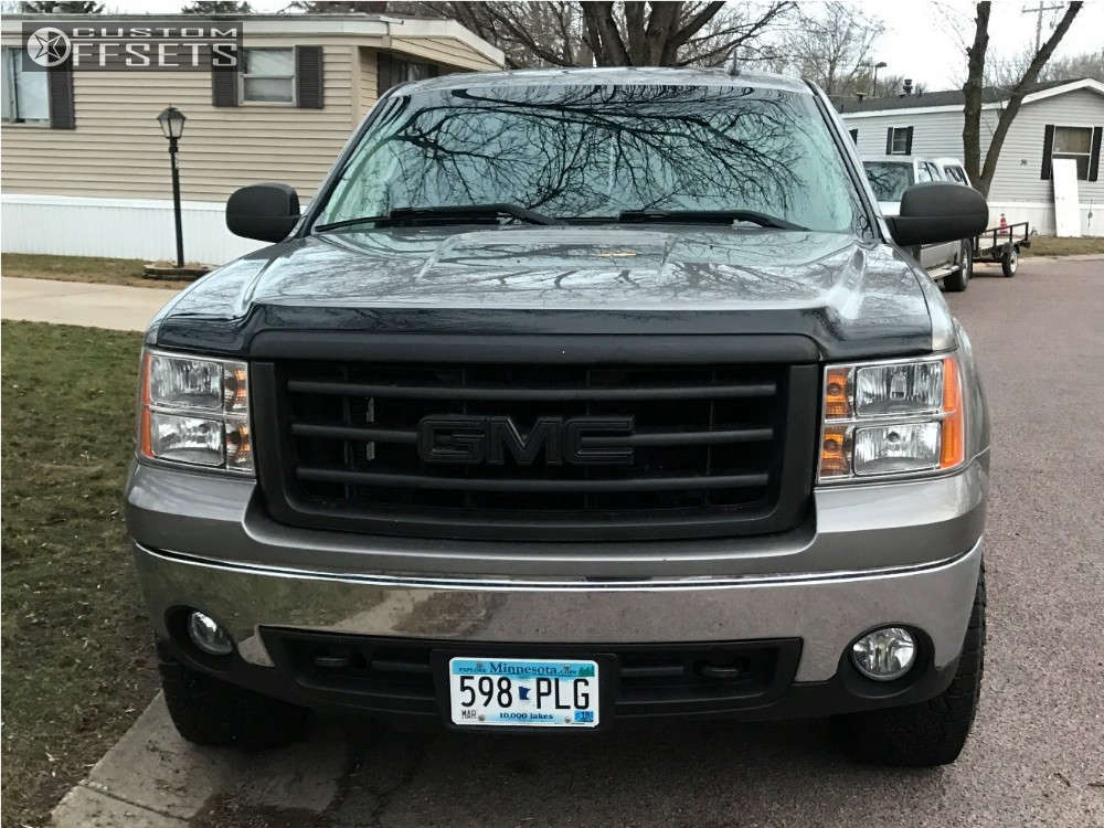 2008 GMC Sierra 1500 with 17x9 0 Ballistic Razorback and 285/70R17 ...