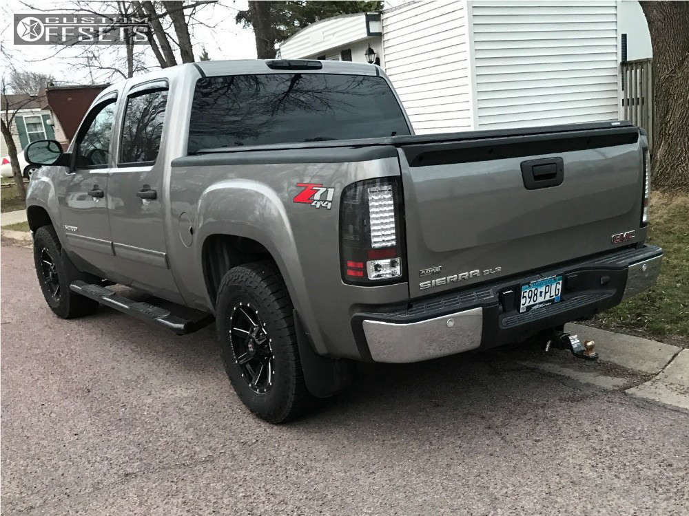 2008 GMC Sierra 1500 with 17x9 0 Ballistic Razorback and 285/70R17 ...