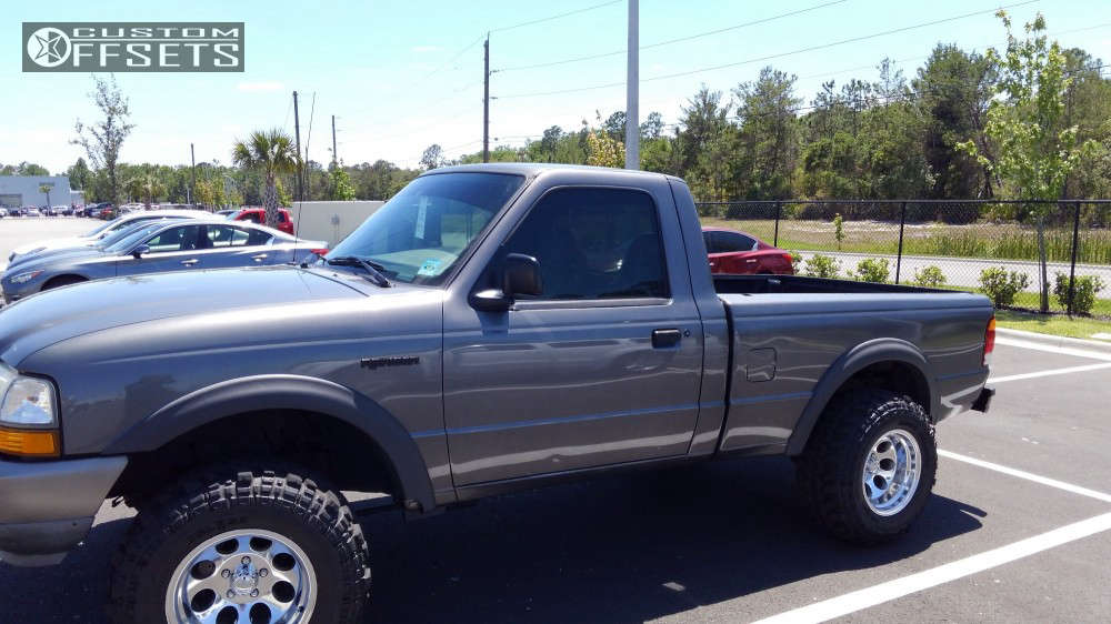 1999 Ford Ranger with 15x10 -38 Alloy Ion Style 171 and 30/11.5R15 ...