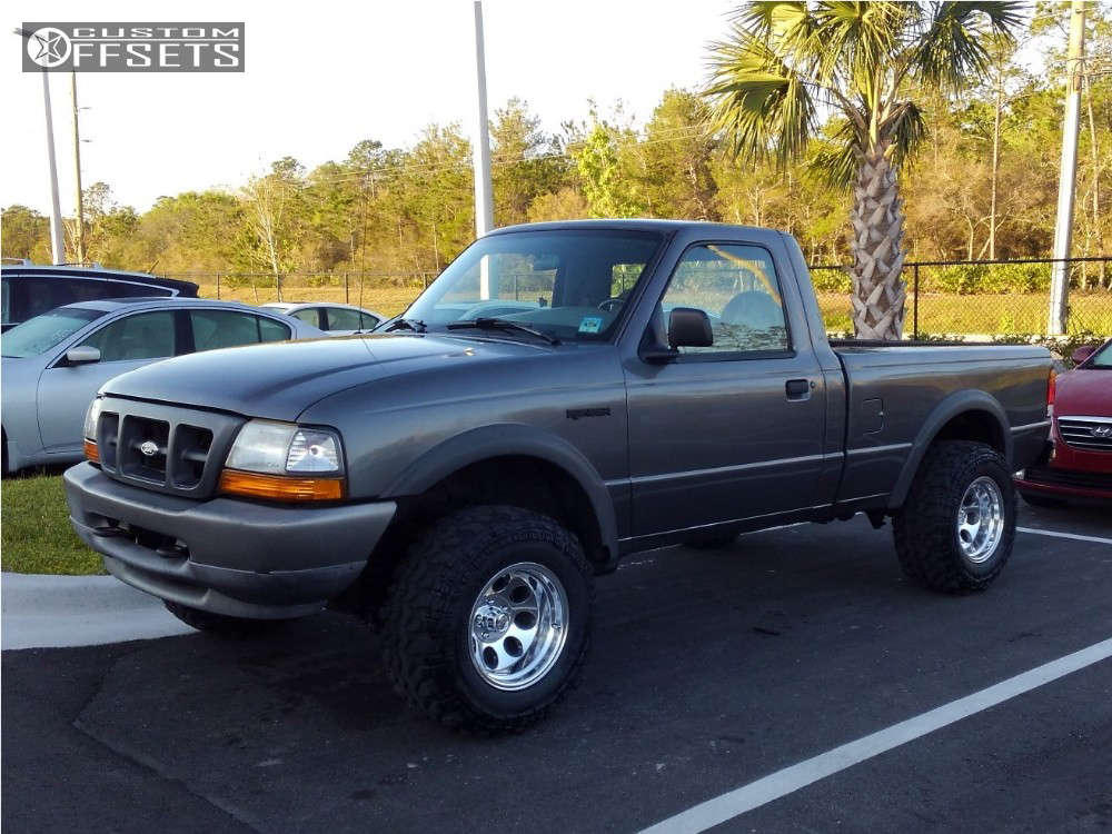 1999 Ford Ranger with 15x10 -38 Alloy Ion Style 171 and 30/11.5R15 ...