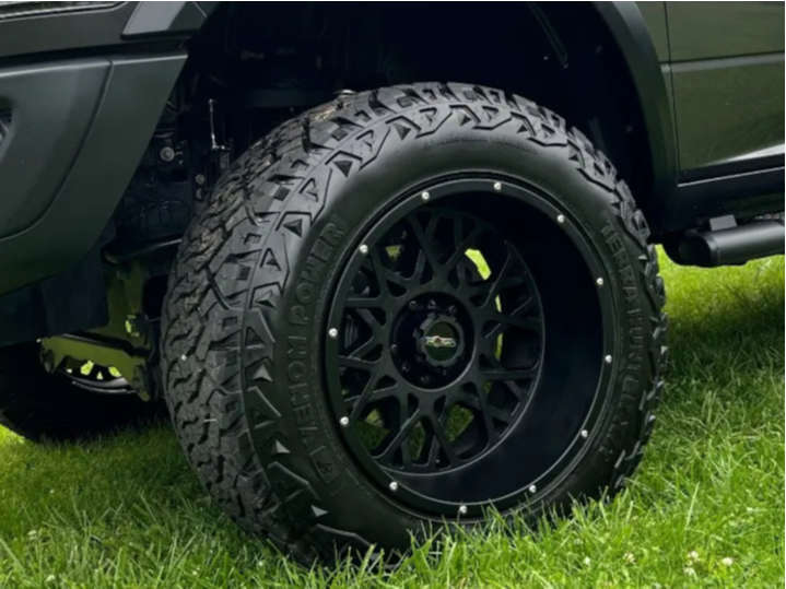 2016 Ram 1500 with 20x12 -51 Vision Rocker 412 and 35/12.5R20 Venom ...