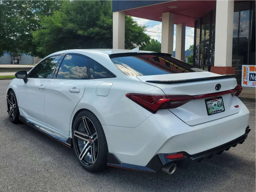 2021 Toyota Avalon with 20x8.5 38 Axe Ex20 and 245/35R20 Vercelli ...