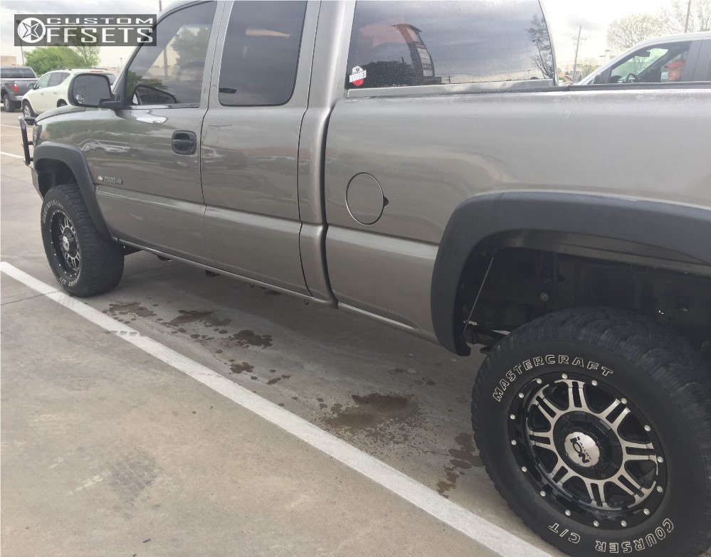 2006 Chevrolet Silverado 2500 HD with 17x8 10 Alloy Ion Style 186 and ...