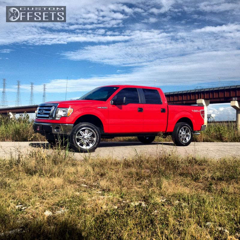 2012 Ford F-150 with 20x9 -12 Axe Offroad 27 and 285/55R20 Pirelli ...