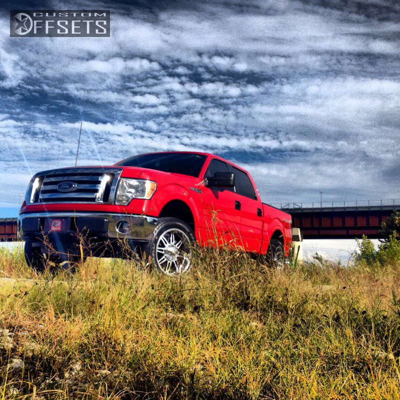 2012 Ford F-150 with 20x9 -12 Axe Offroad 27 and 285/55R20 Pirelli ...