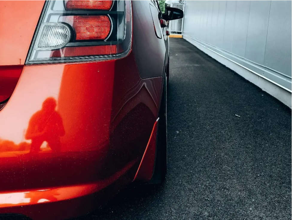 2010 Nissan Sentra with 18x8.5 35 JNC Jnc006 and 215/40R18 Firestone ...