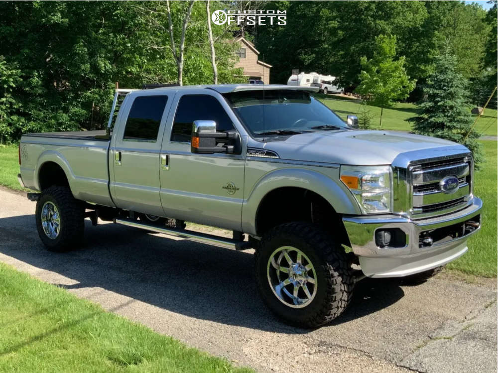2012 Ford F-350 Super Duty with 20x12 -44 Fuel Maverick and 37/13.5R20 ...