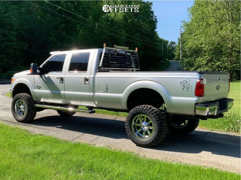 2012 Ford F-350 Super Duty with 20x12 -44 Fuel Maverick and 37/13.5R20 ...