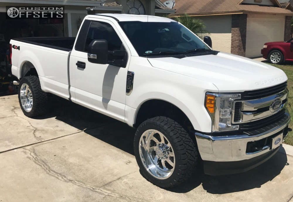 2017 Ford F-250 Super Duty with 22x10 -25 American Force Blade SS and ...