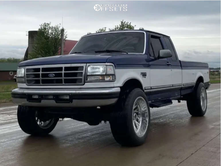 1997 Ford F-250 with 22x12 -51 Cali Offroad Purge and 305/50R22 Nitto ...
