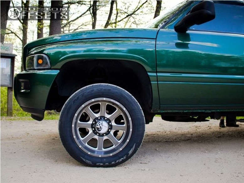 2001 Dodge Ram 2500 with 20x10 -19 Hostile Exile and 305/50R20 Nitto ...