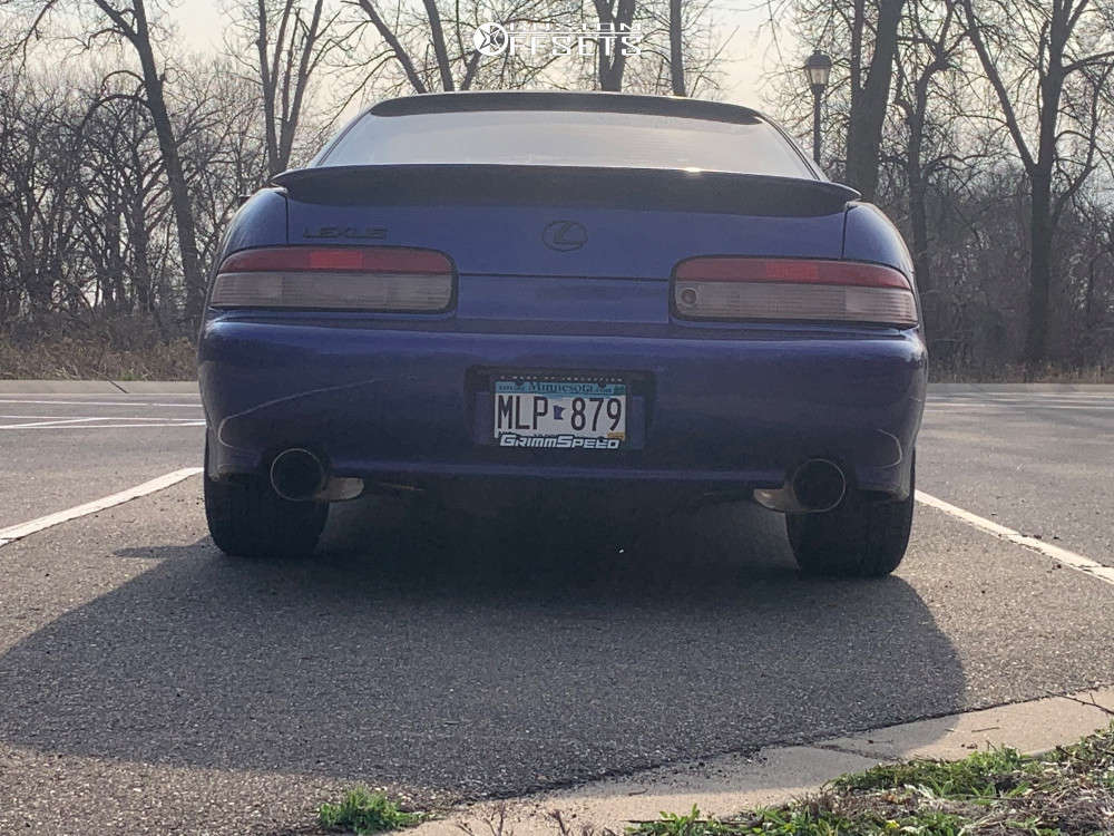 1992 Lexus SC300 with 19x8.5 37 Work Gnosis Cv201 and 235/35R19 Haida ...