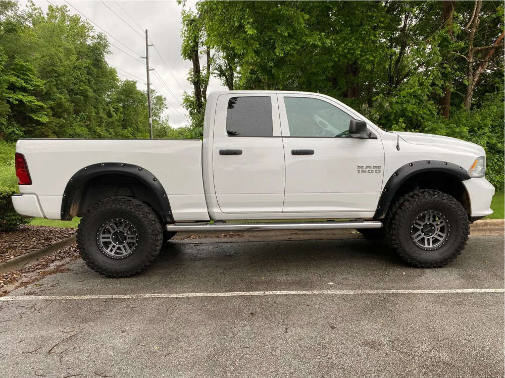 2014 Ram 1500 with 17x9 -12 Vision Manx 2 and 37/13.5R17 Cooper ...
