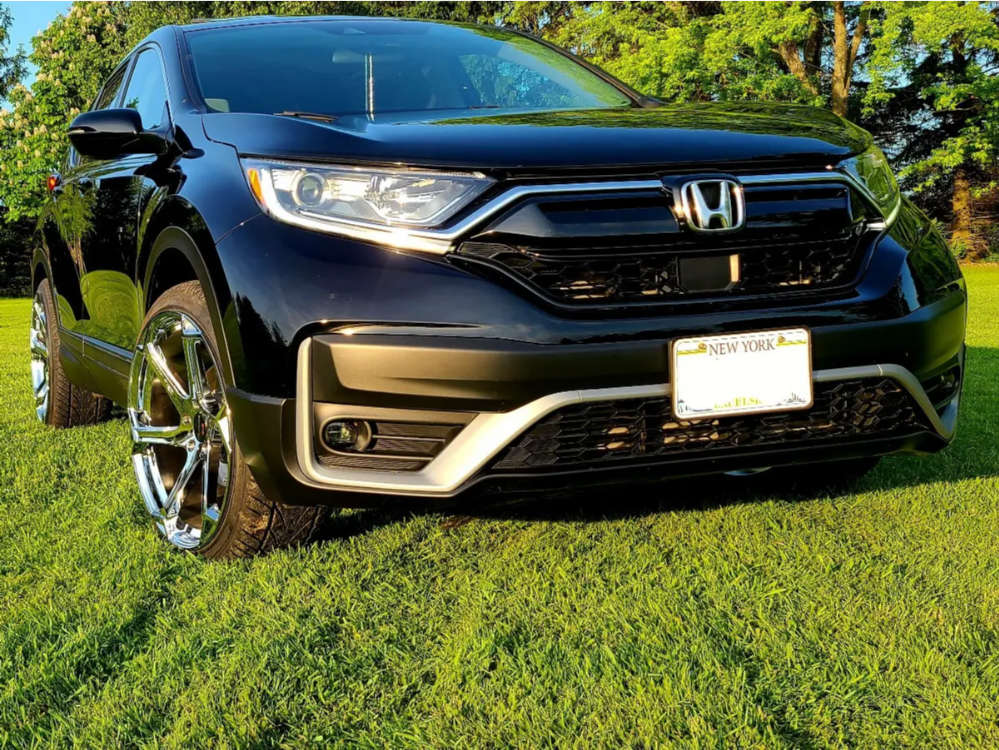 2020 Honda CR-V with 22x10.5 35 Giovanna Dalor X and 265/35R22 Goodride ...