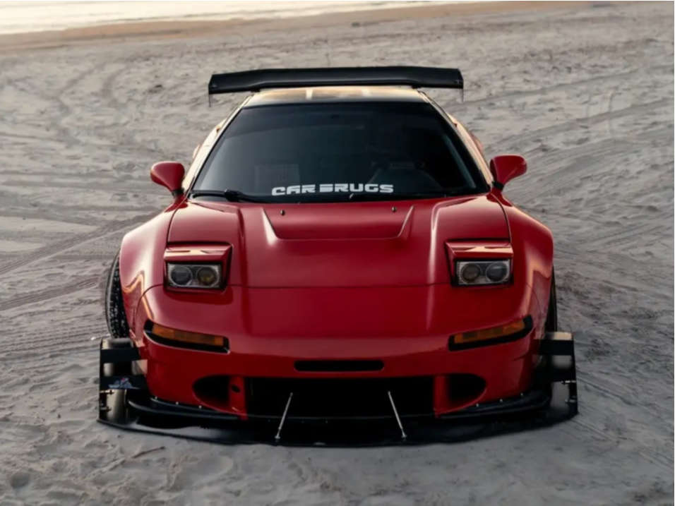 1991 Acura NSX with 18x11 -7 Volk Te37v Mk Ii and 255/35R18 Falken ...