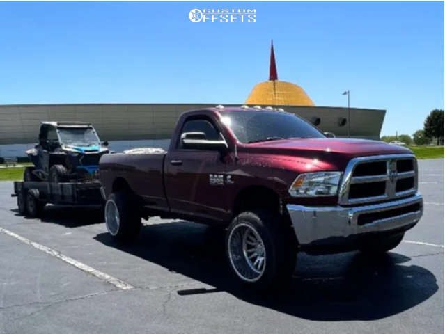 2017 Ram 2500 with 22x14 -90 American Force Quantum Cc and 305/50R22 ...