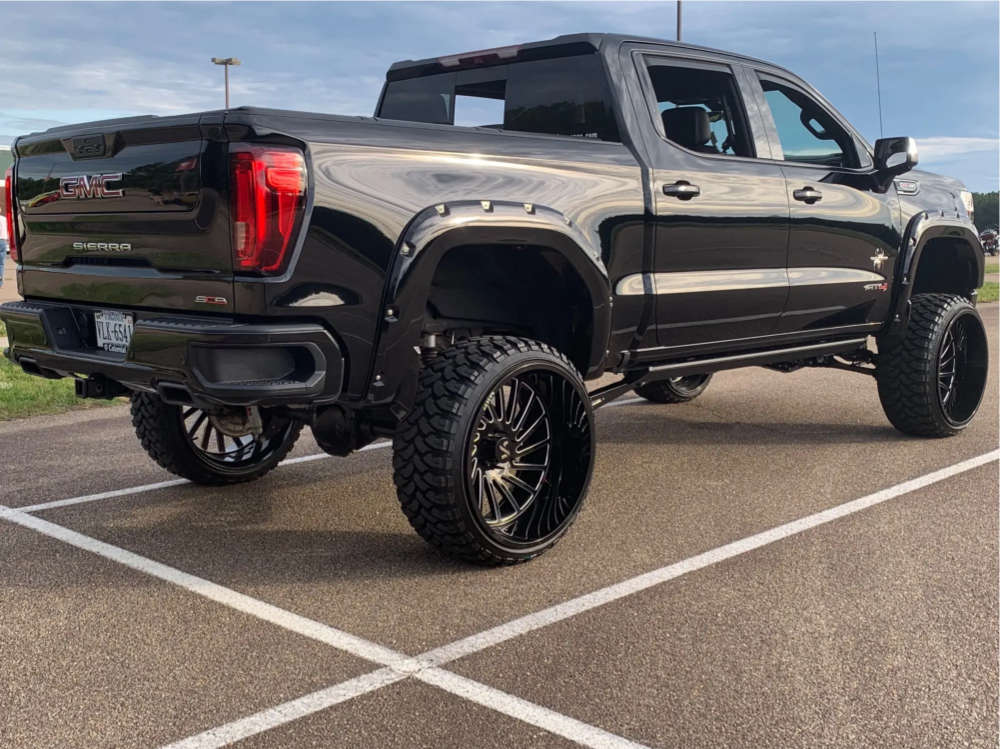2019 GMC Sierra 1500 with 26x14 -81 ARKON OFF-ROAD Caesar and 35/13 ...