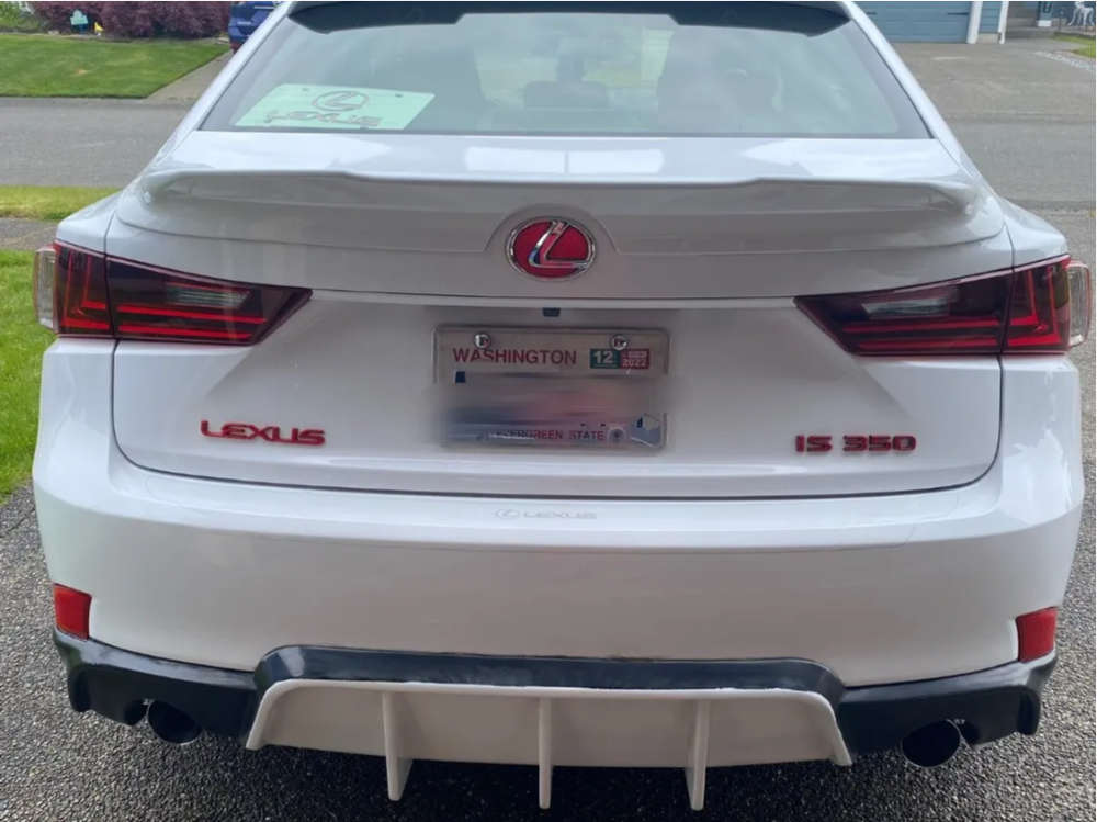 2014 Lexus IS350 with 20x9 32 Stance SC1 and 245/30R20 Toyo Tires Proxes Sport and Coilovers ...