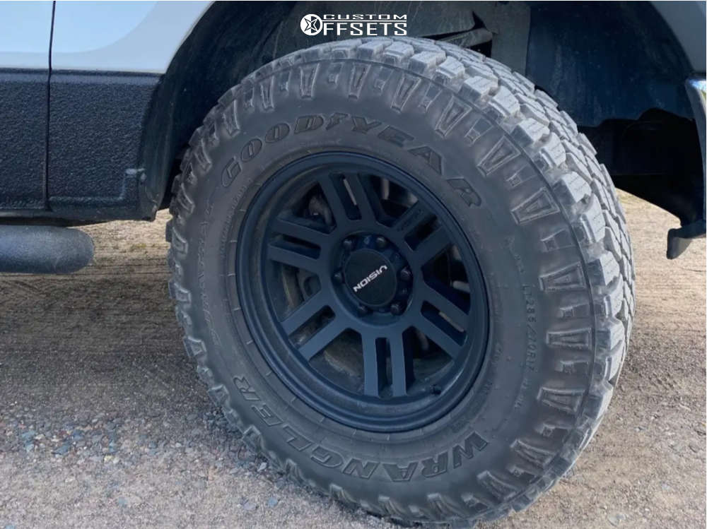 2012 Ford F-150 with 17x9 0 Vision Manx 2 Overland and 285/70R17 ...