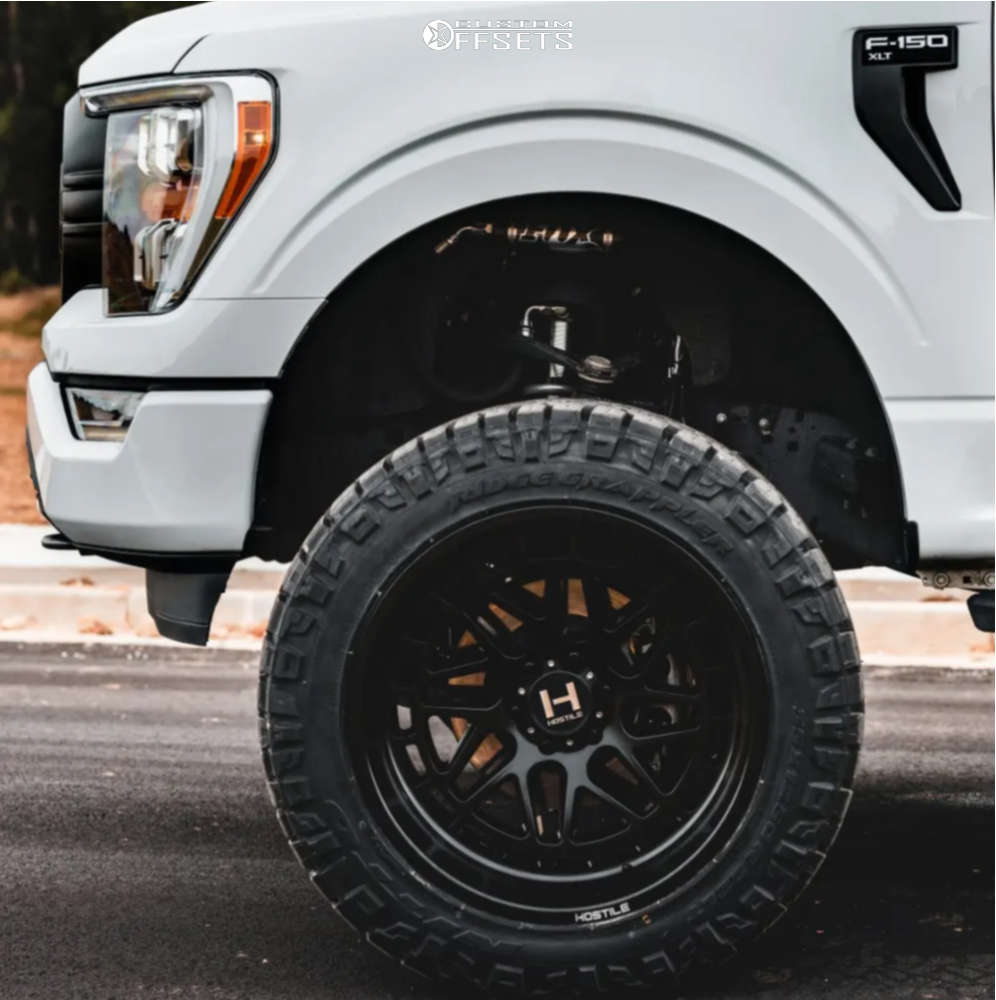 2021 Ford F-150 with 22x12 -44 Hostile Reaper and 35/12.5R22 Nitto ...