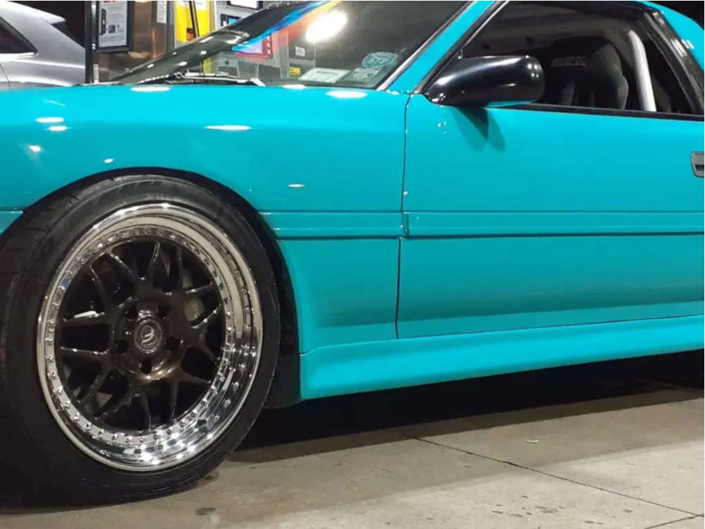 1990 Toyota Supra with 18x10 30 Forgestar M14 and 265/35R18 Nitto Nt555 ...