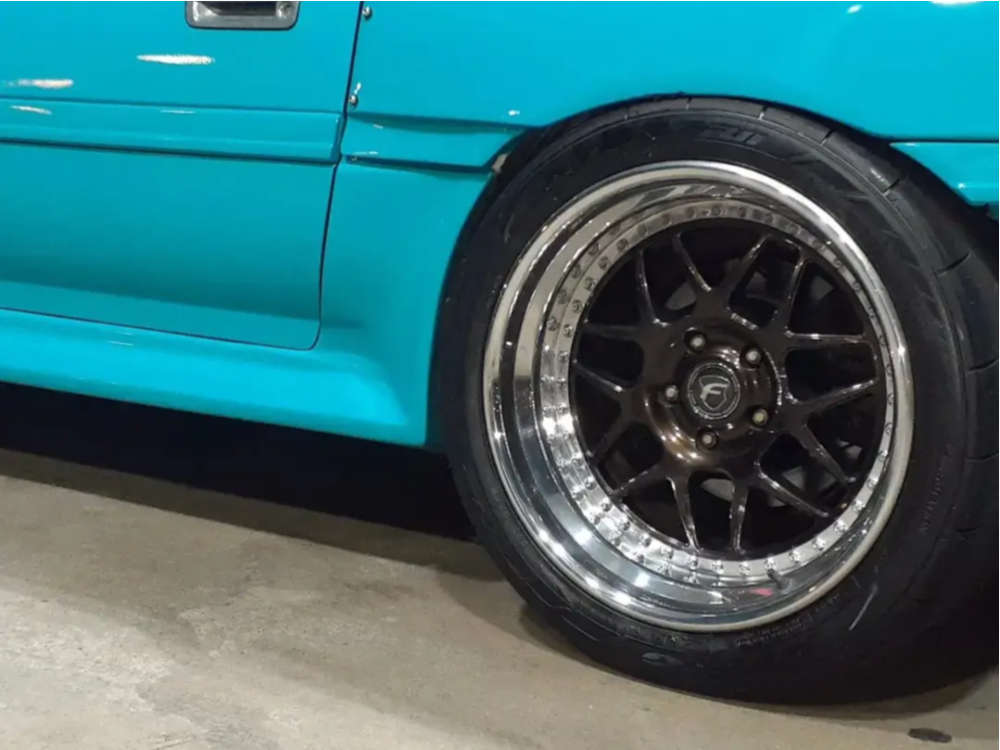 1990 Toyota Supra with 18x10 30 Forgestar M14 and 265/35R18 Nitto Nt555 ...