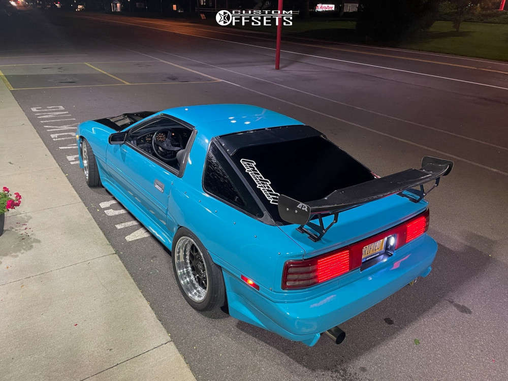 1990 Toyota Supra with 18x10 30 Forgestar M14 and 265/35R18 Nitto Nt555 ...