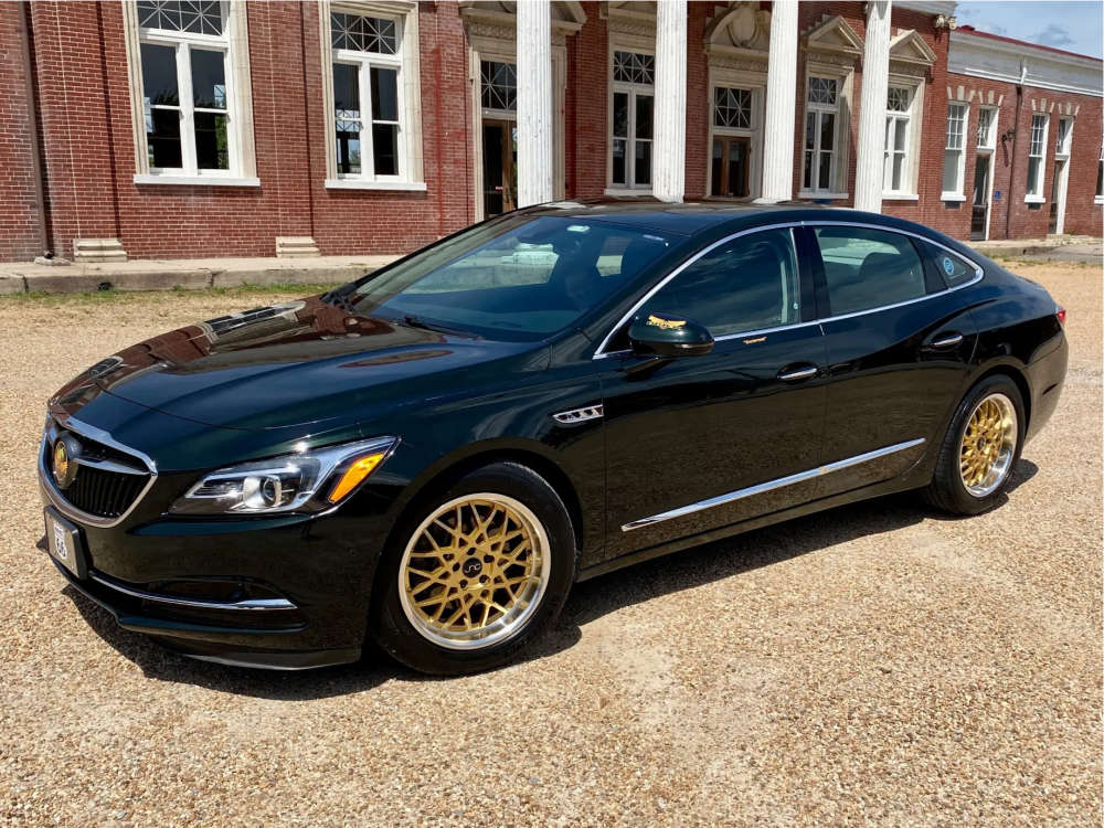 2017 Buick LaCrosse with 18x8.5 30 JNC Jnc016 and 245/50R18 Michelin ...