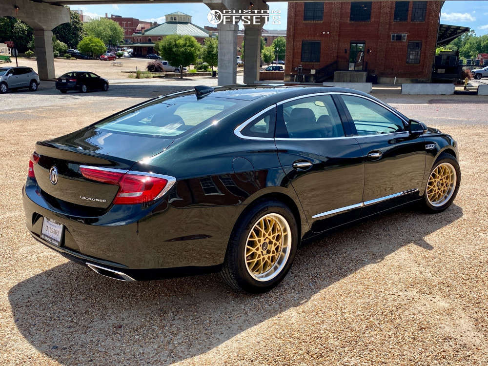2017 Buick LaCrosse with 18x8.5 30 JNC Jnc016 and 245/50R18 Michelin ...