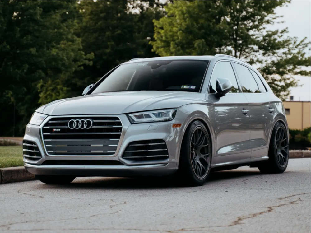 2018 Audi SQ5 with 20x10.5 25 BBS Chr and 275/40R20 Kumho Ecsta 4x Ii ...