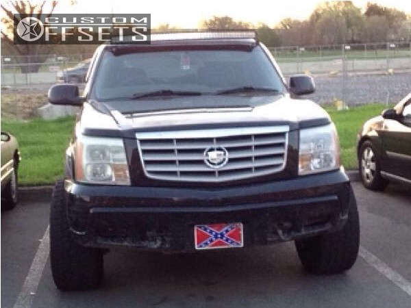 2002 Cadillac Escalade with 20x12 -44 LRG 109 and 305/55R20 Nitto Terra ...