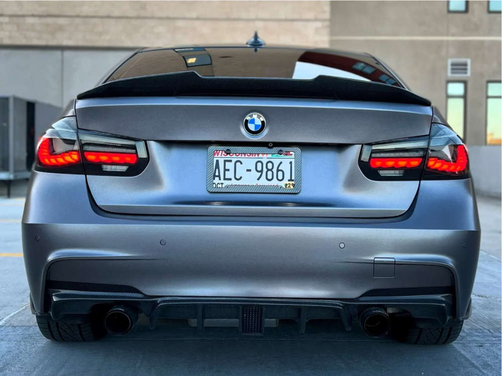 2017 BMW 330i XDrive with 19x8.5 35 Curva C7 and 255/35R19 Continental ...