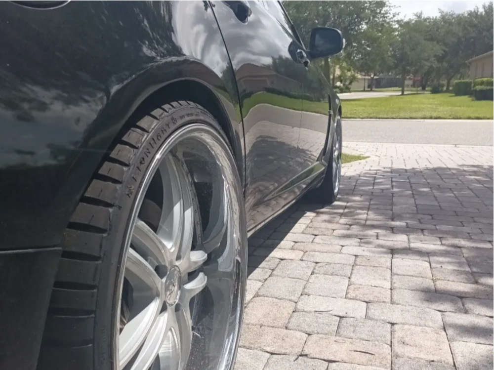 2010 Jaguar XFR with 22x9 35 XIX X15 and 245/30R22 Lionhart LH-Five and ...