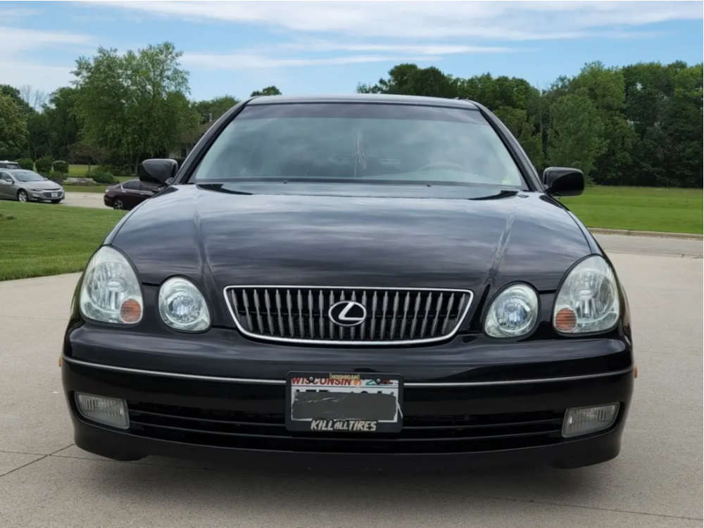 2004 Lexus GS430 with 18x9 35 Vors Sp1 and 265/40R18 Firestone Firehawk ...
