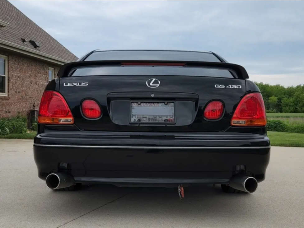 2004 Lexus GS430 with 18x9 35 Vors Sp1 and 265/40R18 Firestone Firehawk ...